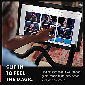 Original Peloton Bike | Indoor Stationary Exercise Bike with Immersive 22" HD Touchscreen