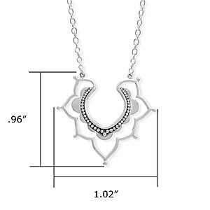 Boma Jewelry Sterling Silver Bohemian Filigree Pendant Necklace, 20 Inches