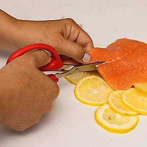 Joyce Chen Red Original Unlimited Kitchen Scissors Handles, Pack-1