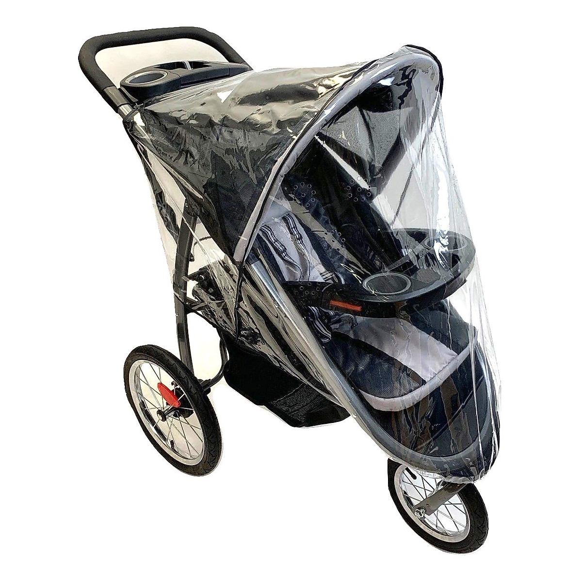 Sashas Rain and Wind Cover For the Graco ‘FastAction Fold Click Connect’ Jogger Stroller
