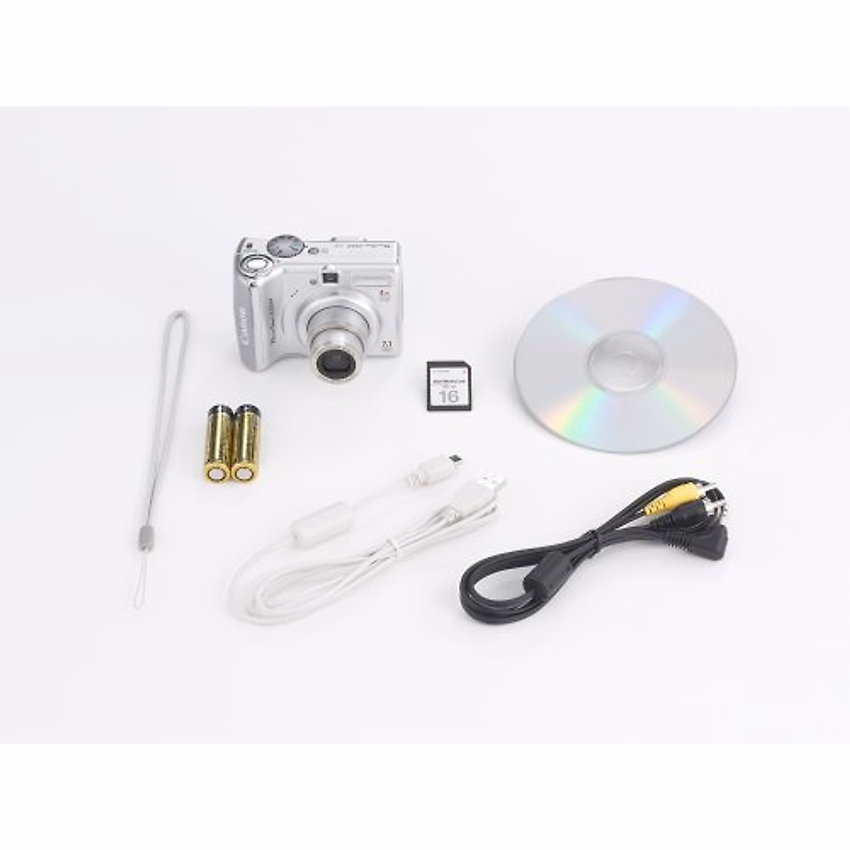 Canon PowerShot A550 7.1MP Digital Camera with 4x Optical Zoom