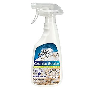 Black Diamond Stoneworks Granite Sealer: Seals and Protects. Marble Sealer Protector. Granite, Marble, and Travertine Countertop Sealer for All Stone Countertops. 1-Pint.