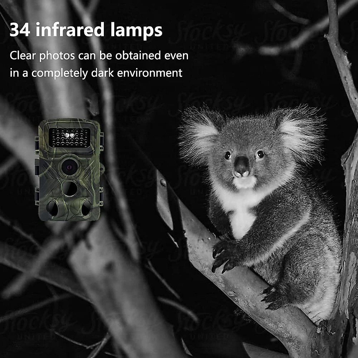 Trail Camera,2 pack 36MP 1080P Mini Trail Camera,Hunting Camera with 120°Wide-Angle 0.2s Trigger Speed,No Glow Night Vision Motion Activated IP67 Waterproof with 32GB Card for Wildlife Scouting