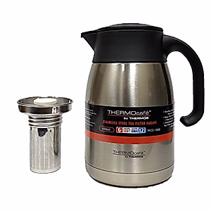Thermos Thermocafe 1.0L Stainless Steel Tea Filter Carafe