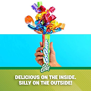 Yoplait Go-Gurt Kids Yogurt, Variety Pack, Vitamin A and D, Calcium Added, Strawberry and Berry Flavored with Other Natural Ingredients - 4 Pack (32ct, 64 oz. Each) - Ready Set gourmet Donate a Meal Program