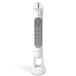 Honeywell HYF260 Quiet Set Whole Room Tower Fan, White