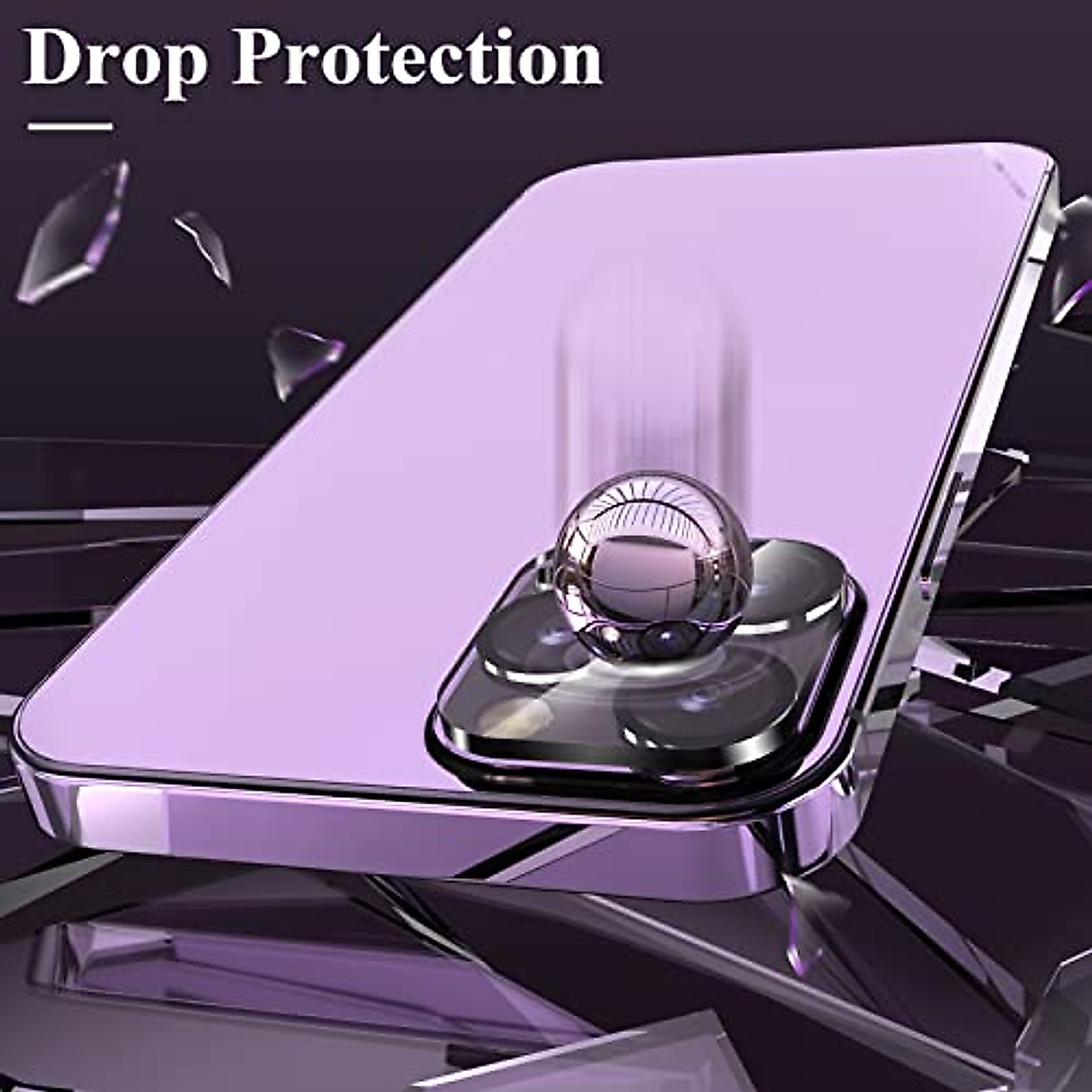 YWXTW [5 Pack] Designed for iPhone 14 Pro Max Camera Lens Protector, for iPhone 14 Pro Camera Lens Protector, Night Shooting Mode, Anti Scratch HD Clear 9H Hardness Tempered Glass