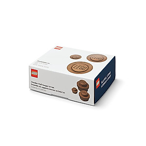 Room Copenhagen R.C. Lego 1x1 Wooden Wall Hanger S. Dark 40160901