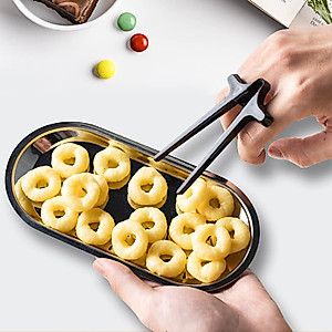 6Pcs Finger Chopsticks for Gamers Potato Chip Grabber Office Snacking Tools Finger Snack Clips for Gamers (4-Color)