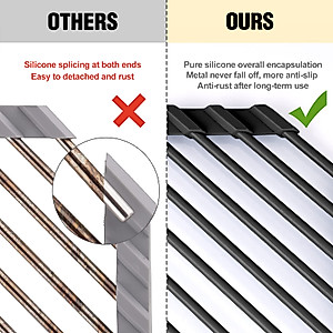 Silicone Faucet Splash Guard and Small Triangle Roll-Up Dish Drying Rack with Silicone Coating, Multifunctional Kitchen Drain Storage Tool