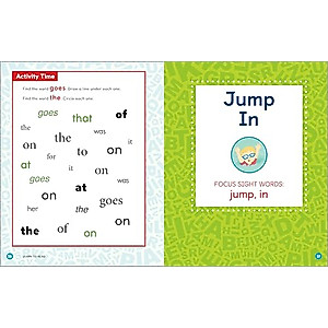 Learn to Read: Sight Words Storybook: 25 Simple Stories & Activities for Beginner Readers