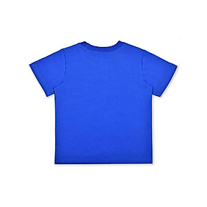 DC Comics Boys’ Batman and Superman T-Shirt and Jogger Set for Toddler and Little Kids – Blue/Navy or Grey/Blue/Black