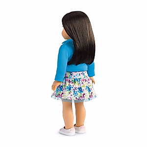 American Girl Truly Me 18-inch Doll #64 with Brown Eyes, Black Hair, and Light Skin with Neutral Undertones, For Ages 6+