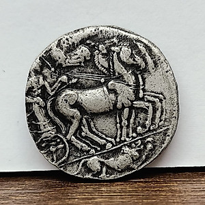 [Guardian of Leo] Apollo, The Sun god, Ancient Greek Silver Coin Epic Mythology Classic Retro Coin