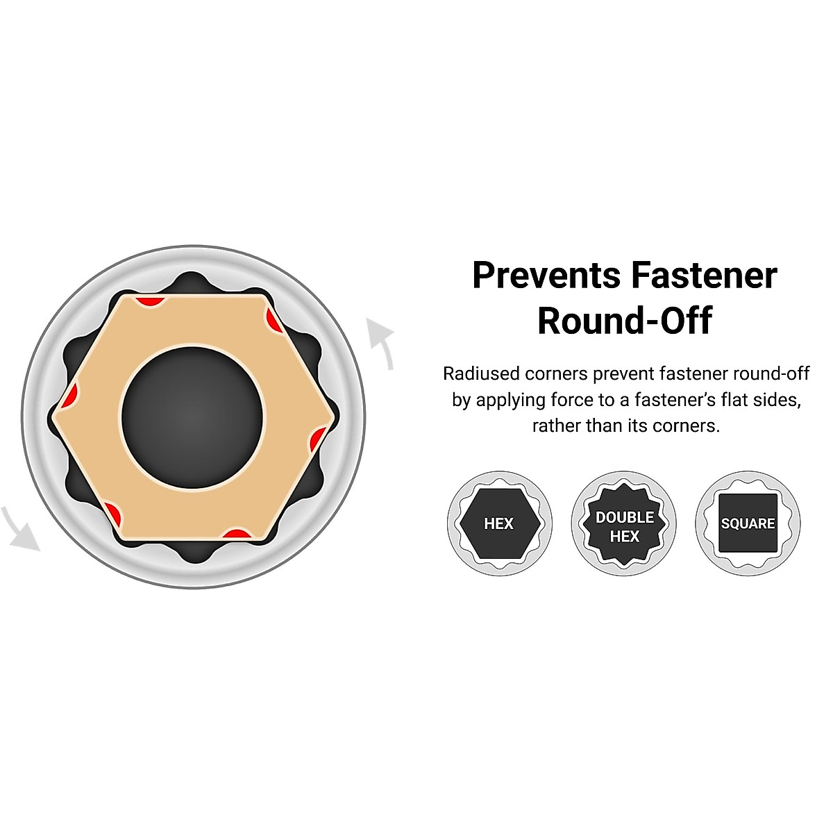 TEKTON 1/4 Inch Drive 12-Point Socket Set, 11-Piece (5/32-9/16 in.) | SHD90103