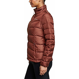 Eddie Bauer Womens Midweight Chevron Quilt Down Jacket (as1, alpha, x_l, regular, regular, Copper)