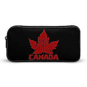 Canada Pencil Case Stationery Pen Pouch Portable Makeup Storage Bag Organizer Gift