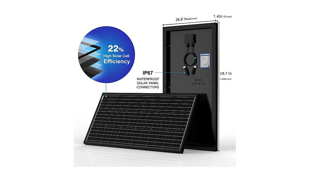 PowerECO 800W Solar Panels - High Efficiency Mono PV Modules