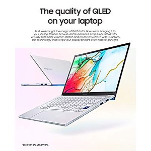 Samsung Galaxy Book Ion 13.3 Laptop| QLED Display and Intel Core i7 Processor | 8GB Memory | 512GB SSD | Long Battery Life and Windows 10 Operating System | (NP930XCJ-K01US) (Renewed)
