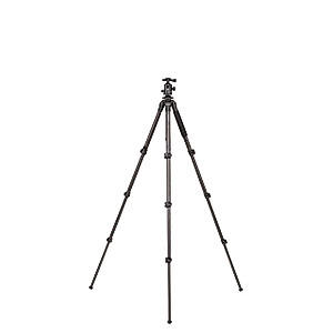 Benro Adventure 2 Series Carbon Fiber Tripod w/ B2 Ball Head (TAD28CB2),Black,Series 2/ 4 Section Kit w/ B2 Head