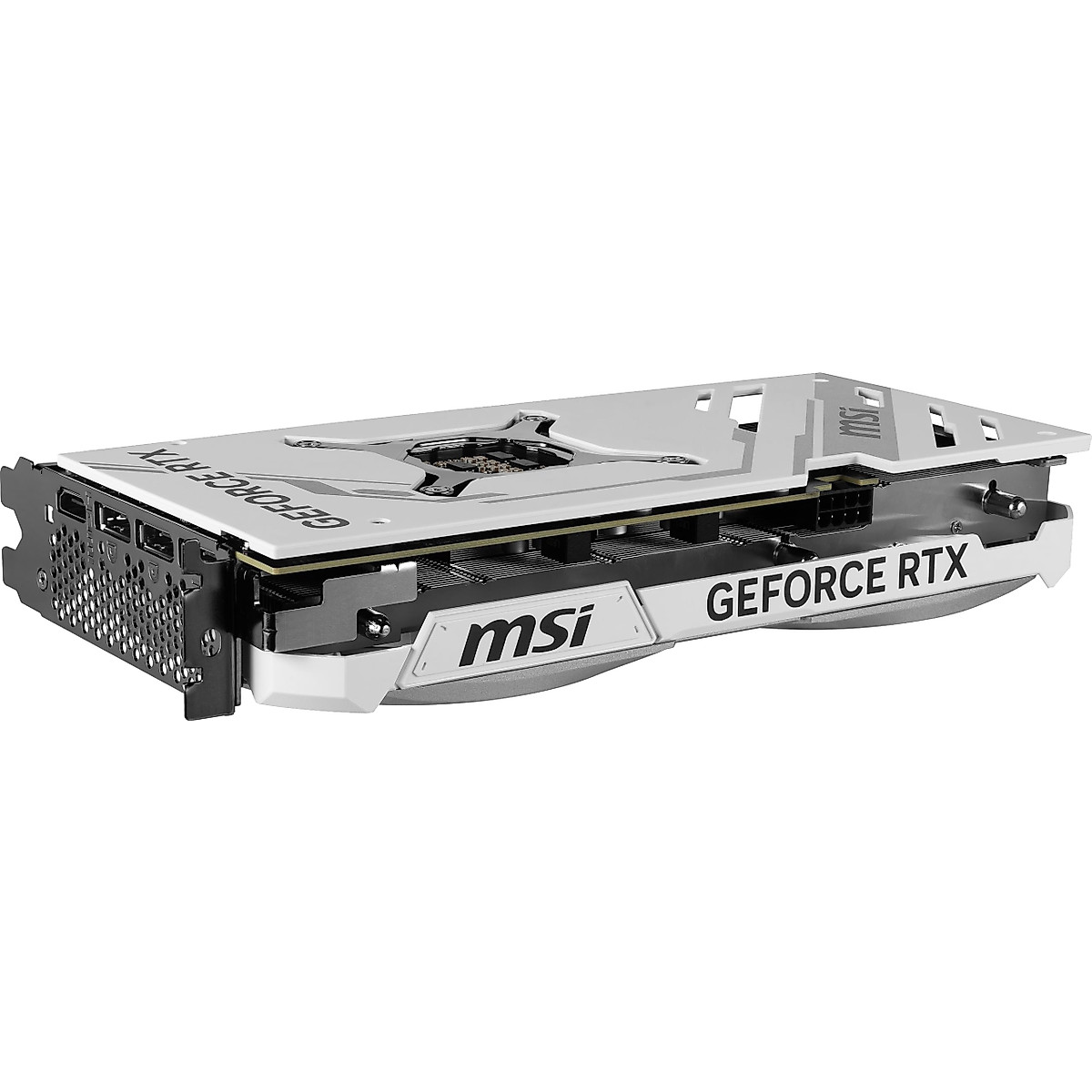 MSI Gaming GeForce RTX 4070 12GB GDRR6X Extreme Clock: 2520 MHz 192-Bit HDMI/DP Nvlink TORX Fan 4.0 Ada Lovelace Architecture Graphics Card (RTX 4070 VENTUS 2X WHITE 12G OC)