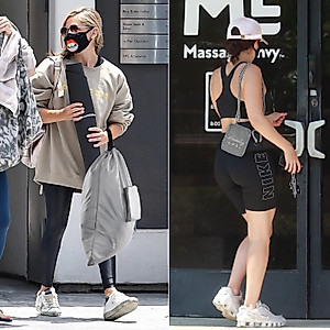 2 Pcs Travel Laundry Bag, JHX Dirty Clothes Bag 【Upgraded】 with Handles and Aluminum Carabiner, Collapsible Laundry Bag for Travel, Camp, Fitness, and Students (Black&Grey) 24"L x 21"W