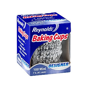 Reynolds Baking Cups - Designer - 100 Mini - 41 mm - Pack of 4