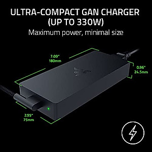 Razer Blade 16 Gaming -Laptop: NVIDIA GeForce RTX 4070 13th Gen Intel 24-Core i9 HX CPU 16" Dual Mode Mini LED (4K UHD+ 120Hz & FHD+ 240Hz) 32GB -RAM1TB SSD Compact GaN-Charger Windows 11