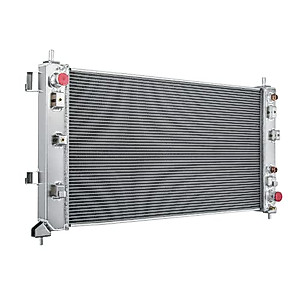 OzCoolingParts All Aluminum Radiator for 2019-2021 2020 Chevy Silverado 1500 GMC Sierra 1500 4.3L 5.3L 6.2L