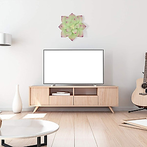 HEMOTON 1PC Succulent Wall Hanging Handmade Plants Wall Decor 3D Plants Pendant Decorative Plants Wall Art Decoration for Store Home Office Garden(Green)