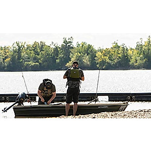 Pelican - Boat Intruder 12 - Jon Fishing Boat - 12 ft. - Great for Hunting/Fishing , Khaki / Beige