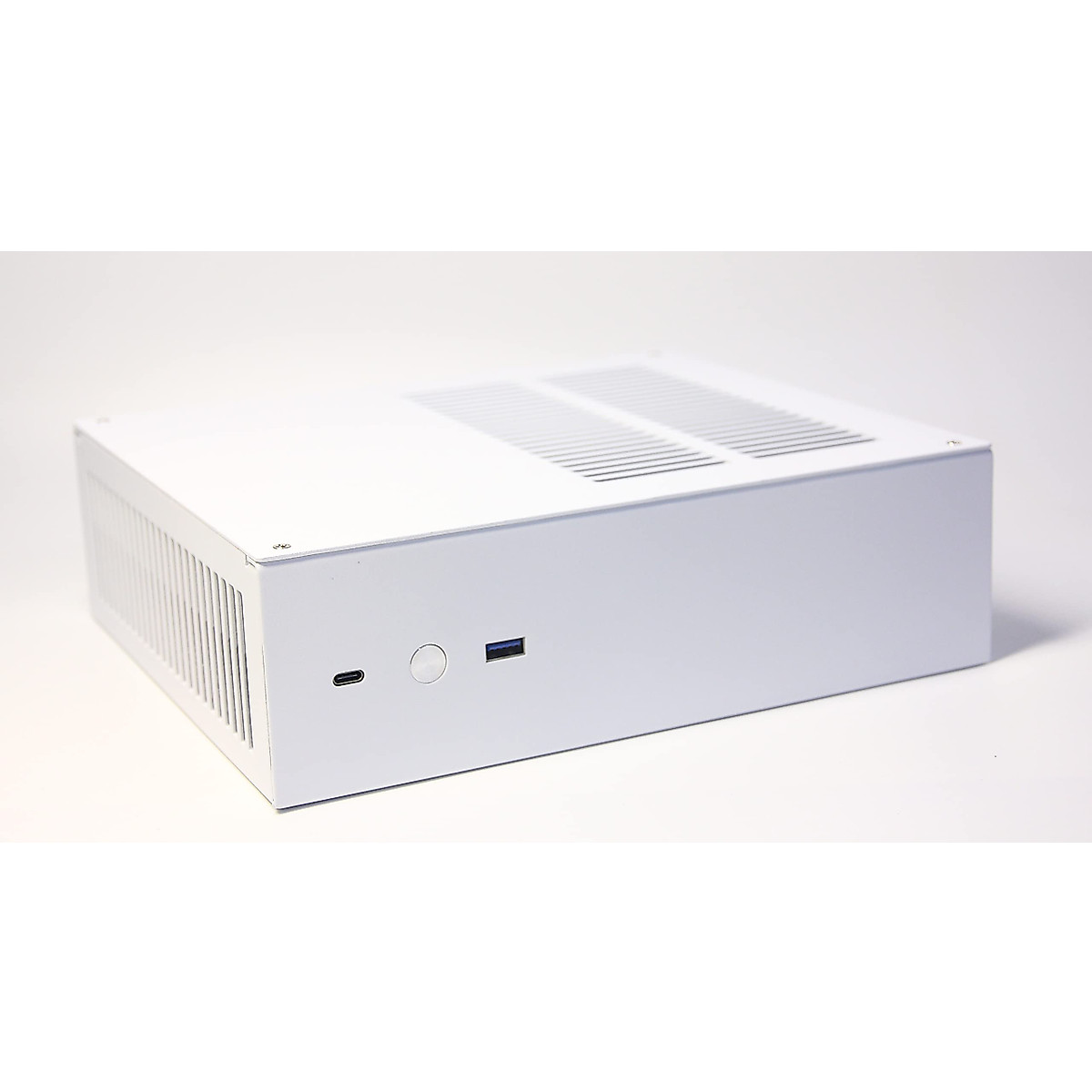 SharGwa PC K29 Painted Stainless Steel Mini ITX Case for 1u PSU with Handle Included