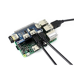 4 Port Raspberry pi USB HUB HAT Onboard USB to UART Compatible With USB2.0 1.1 For Raspberry Pi Series Board Serial Debugging