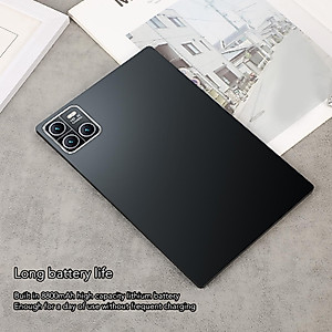 10.1 Inch Tablet, for Android 11 Tablet with 8GB RAM 128GB ROM, 8 Core CPU, 8+13MP Dual Cameras, 5G WiFi, 4G LTE Office Tablet for Work, Gaming (Black)