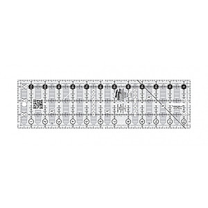 Creative Grids Quick Trim Ruler 3-1/2in X 12-1/2in Rectangle - CGRMT1