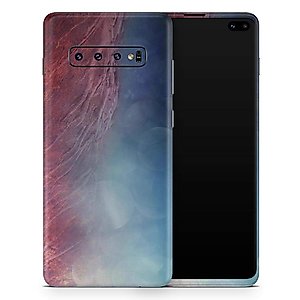 DesignSkinz Abstract Fire & Ice V10 Protective Vinyl Decal Wrap Skin Cover Compatible with The Samsung Galaxy S20 (Screen Trim & Back Glass Skin)