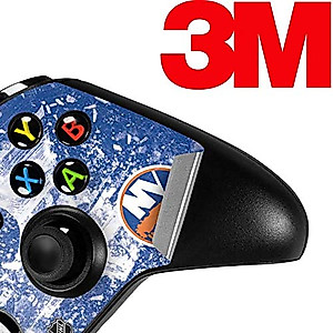 Skinit Decal Gaming Skin Compatible with Xbox One S Controller - Officially Licensed NHL New York Islanders Frozen Design