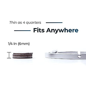 Galileo Gear - MagDisc Thinnest Charger Stand Compatible for MagSafe Charger, Desk Phone Stand - Fast Wireless Charger Stand, Compatible for iPhone 12, 13, 14