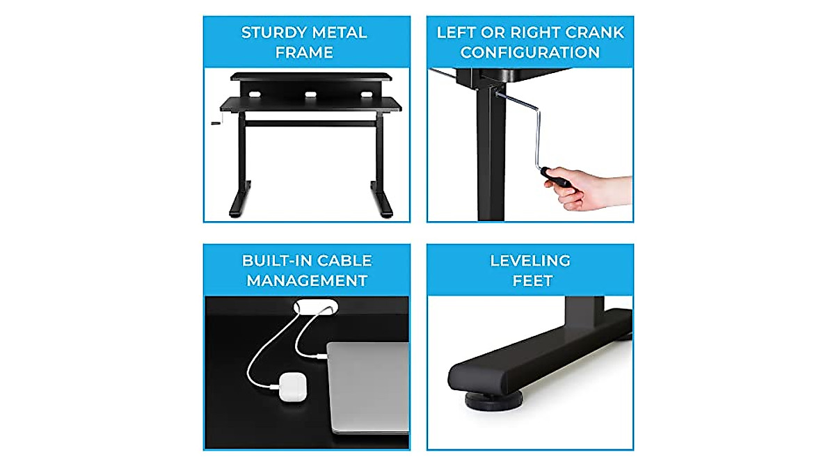 Stand Steady Tranzendesk: 55in Adjustable Standing Desk