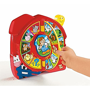 Fisher-Price Little People Toddler Learning Toy, See 'n Say The Farmer Says, Interactive-Game with Music Sounds and Phrases Ages 18+ Months