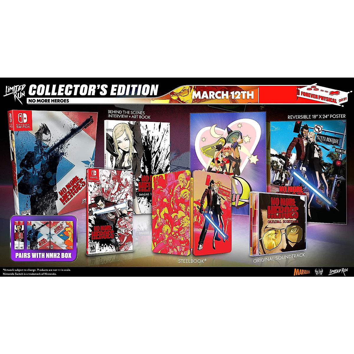 No More Heroes - Collector's Edition - Limited Run #99 - Nintendo Switch