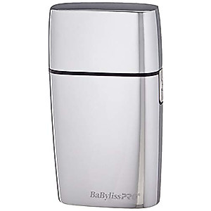 BaBylissPRO Barberology Double Foil Shaver, FXFS2 SILVERFX Professional Electric Shaver
