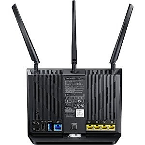 ASUS AC1900 WiFi Router (RT-AC68U) - Dual Band Gigabit Wireless Internet Router, Gaming & Streaming, AiMesh Compatible, Included Lifetime Internet Security, Adaptive QoS, Parental Control