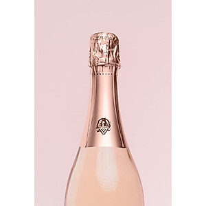 VINADA - Sparkling Rosé - Zero Alcohol Wine - 750 ml (3 Glass Bottles)