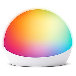 Echo Glow - Multicolor smart lamp for kids, a Certified for Humans Device – Requires compatible Alexa device