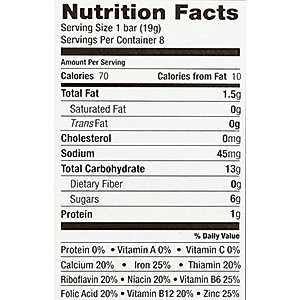 Earth's Best Organic Sunny Days Snack Bars, Strawberry, 8 Count