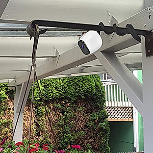 2 Pack Flexible Twist Mount for Arlo Pro 2, Arlo Ultra, Arlo Pro,Arlo Baby, Arlo Pro 3, Arlo Go,Arlo Wall Mount Bracket,Attach Your Arlo Camera Wherever You Like Without Any Tools - Black