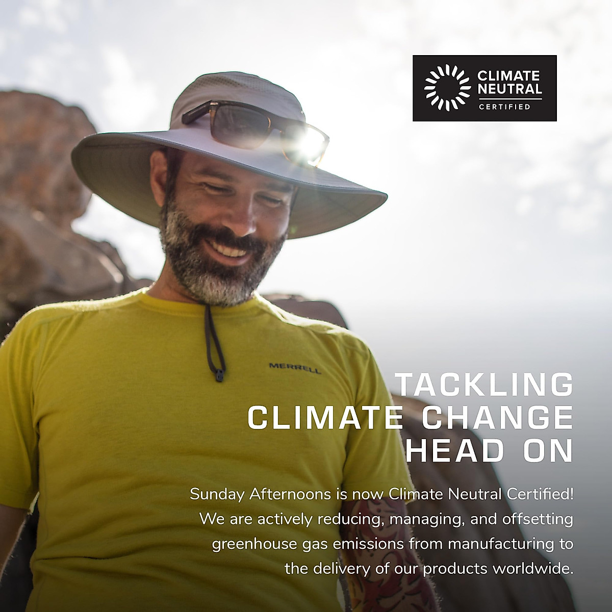 Sunday Afternoons Latitude Hat, Sandstone, Medium