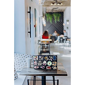 NG2D58 The owl House 50 PCS Stickers Pack Aesthetic The Vinyl Movie Colorful Waterproof for Water Bottle Laptop Bumper Car Bike Luggage Guitar Skateboard…, 2-4inch