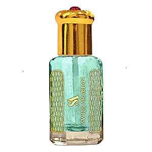 SEA BREEZE 12mL | Artisanal Hand Crafted Perfume Oil Fragrance for Women and for Men | Traditional Attar Style Cologne | by Perfumer Swiss Arabian Oud | Gift/Party Favor | Body Oil
